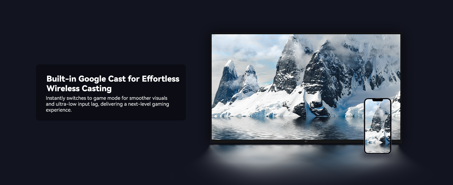 32" Smart TV | Frameless Design | HDR10 & Google TV – FPD