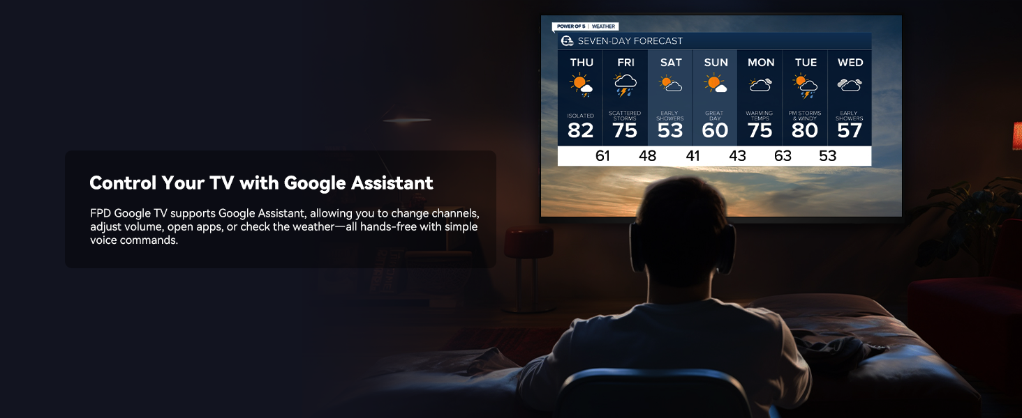 32" Smart TV | Frameless Design | HDR10 & Google TV – FPD